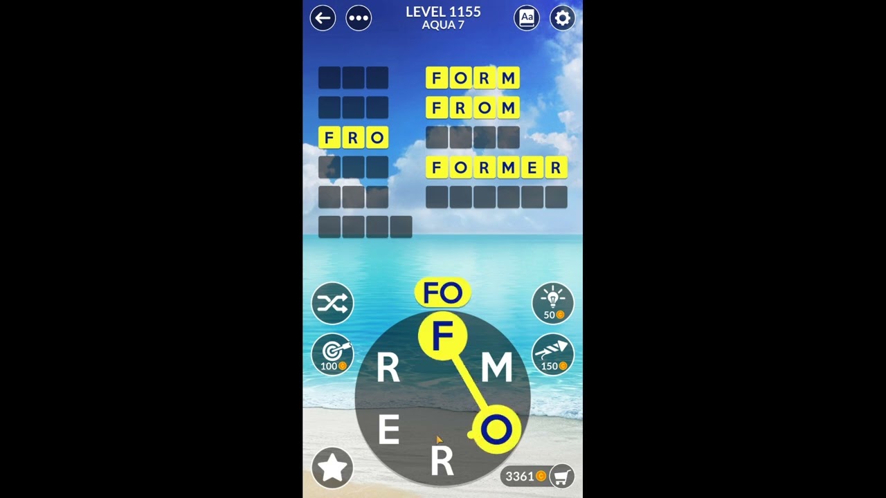 Wordscapes Uncrossed Level 1155 Answers - YouTube
