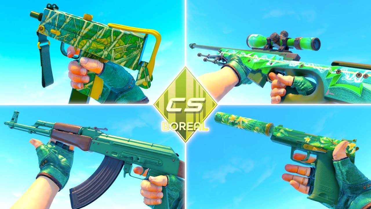 Boreal Collection - All Skins Showcase | CS2 Spring Forward Update ...