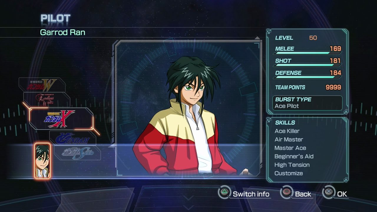 Dynasty Warriors Gundam Reborn Garrod Ran - YouTube