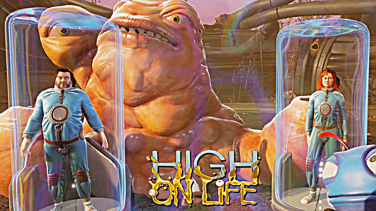 Garmantuous kills Jack Black & Susan Sarandon - High on Life - YouTube