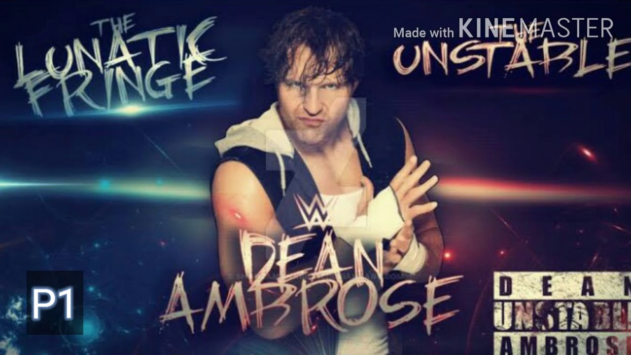 WWE - Dean Ambrose entrance theme song (2015-2017) - YouTube