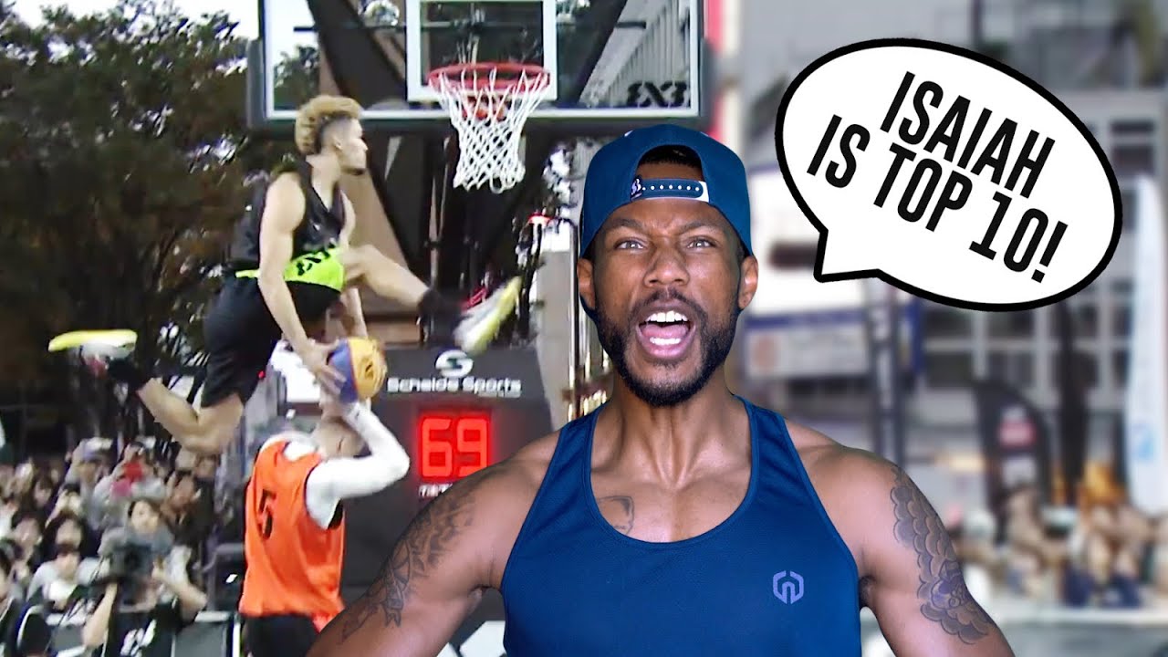 Reacting to Isaiah Rivera Dunk Contest! - YouTube