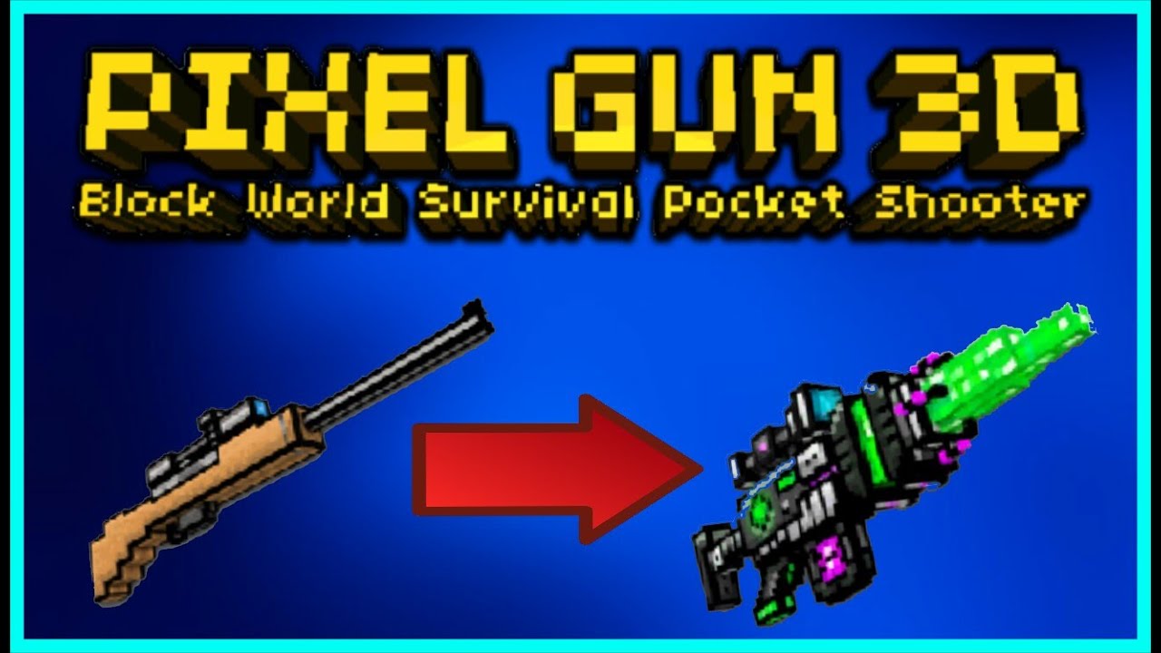 Pixel Gun 3D - Using all Sniper Weapons Challenge! - YouTube