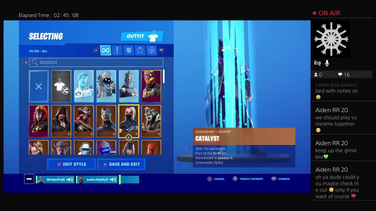 Playing fortnite all day - YouTube