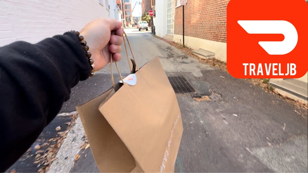 POV Doordashing | Day In The Life Of a Doordash Delivery Shift - YouTube