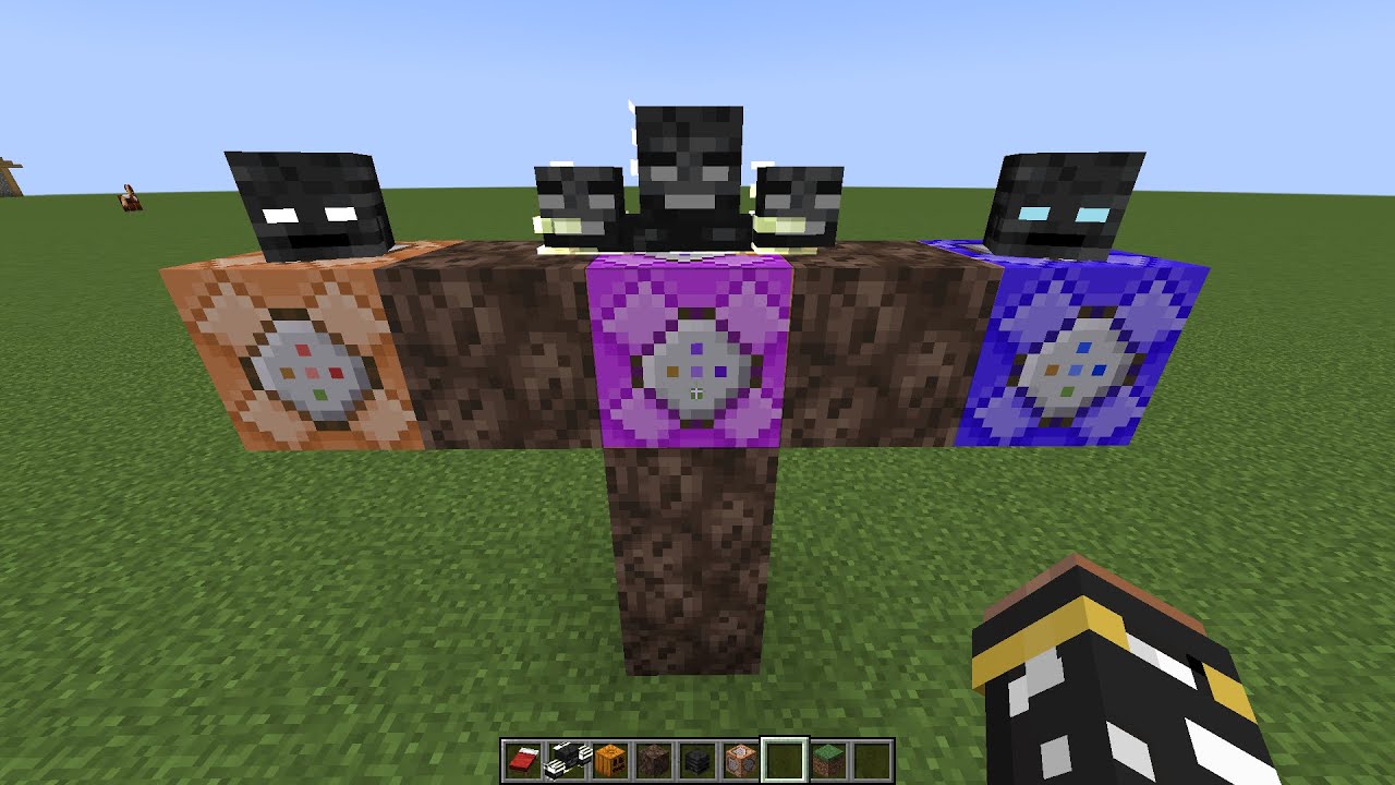 what if you create a WitherZilla Storm Mix in MINECRAFT - YouTube