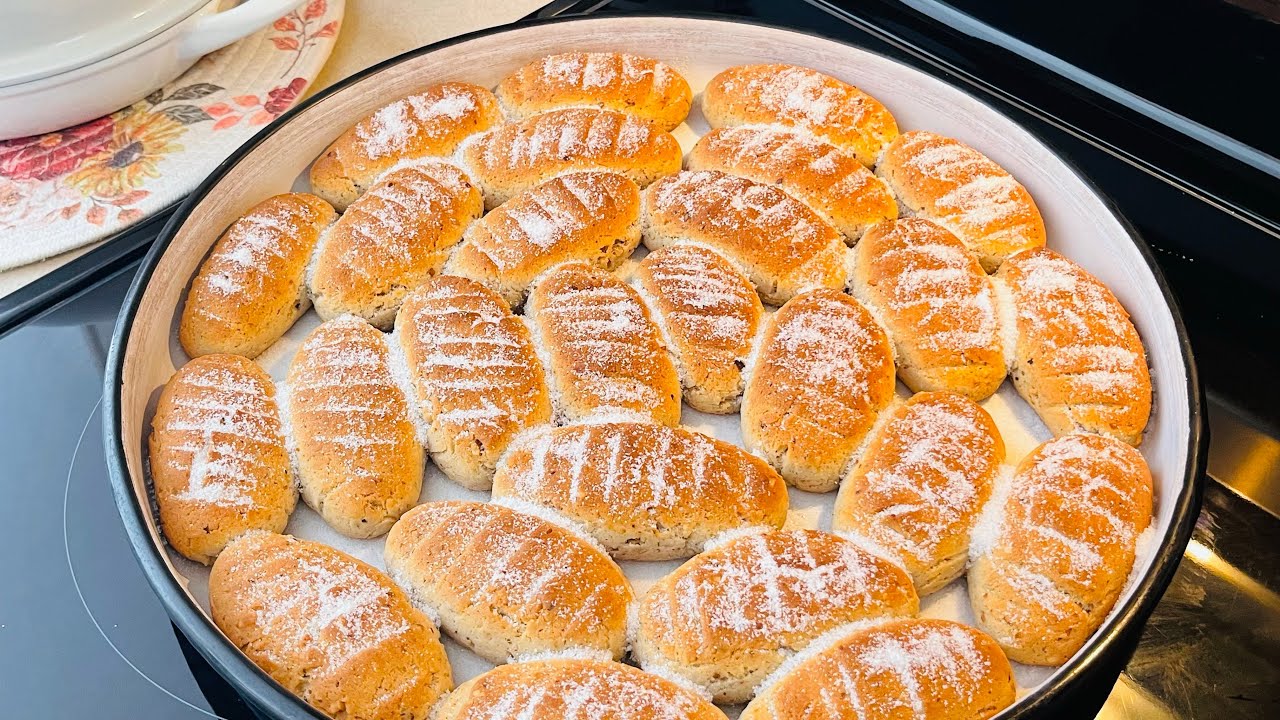 GURABIJE SA ORASIMA - RECEPT OD NANE HAJRIJE/NAJBOLJI RECEPT/BOSNIAN ...