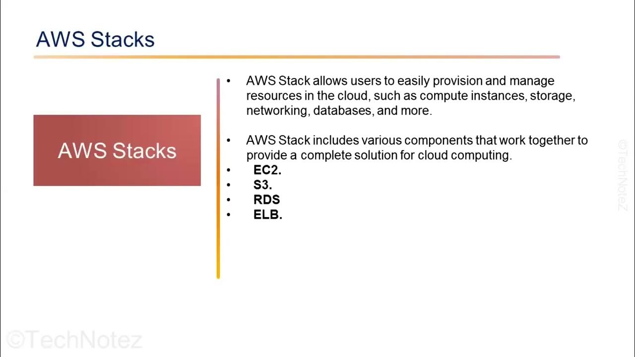 AWS Stacks Overview and Introduction - Quick Overview - YouTube