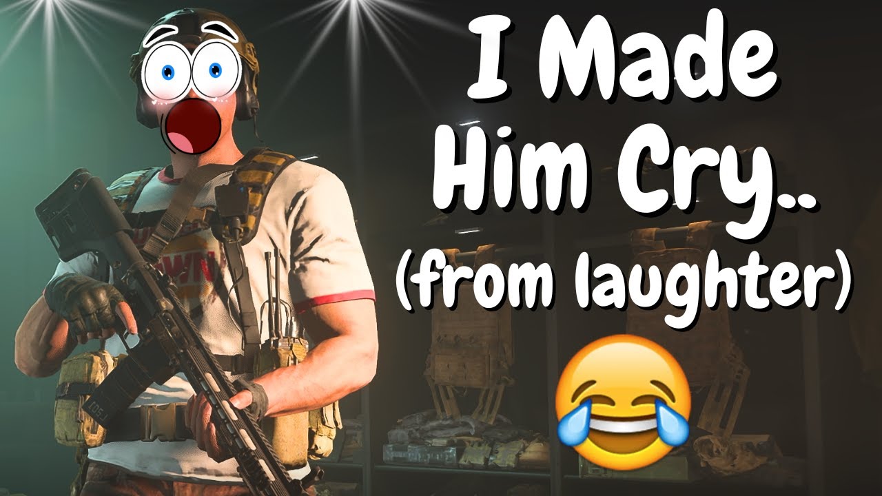 I Made Him Cry.. (from laughter) - YouTube