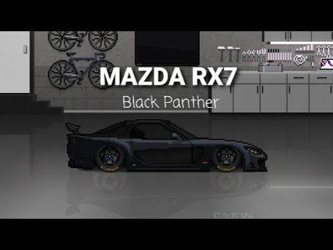 Mazda Rx7 / Black Panther (Pixel Car Racer) - YouTube