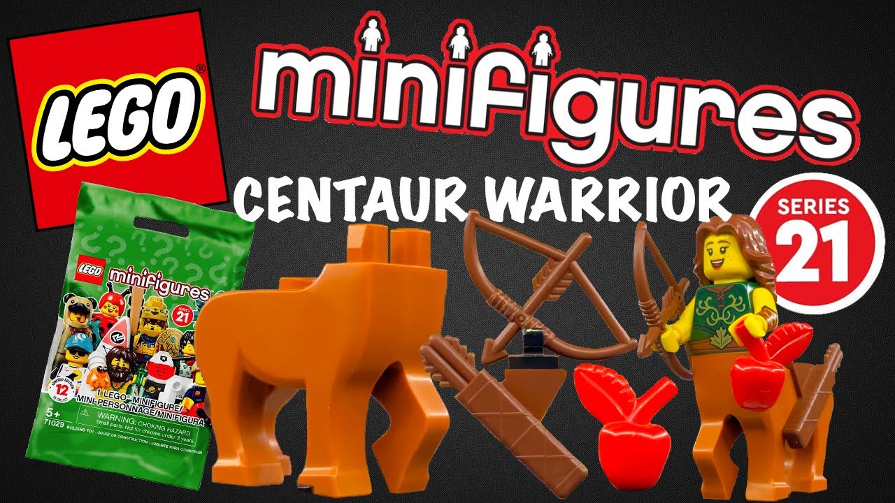 LEGO Centaur Warrior! LEGO Minifigures Series 21! - YouTube