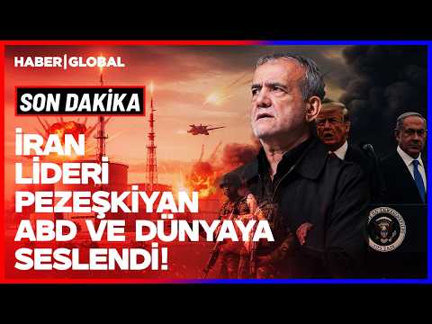 SAVAŞIN ORTASINDA ABD'YE SESLENDİ! İran Cumhurbaşkanı Pezeşkiyan'dan Çok Kritik Açıklama!