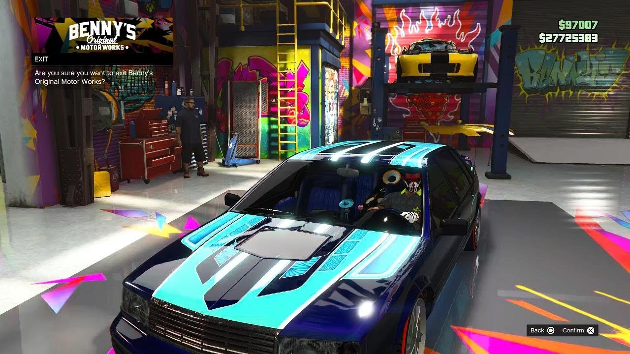 Grand Theft Auto V 1st Benny Mod - YouTube