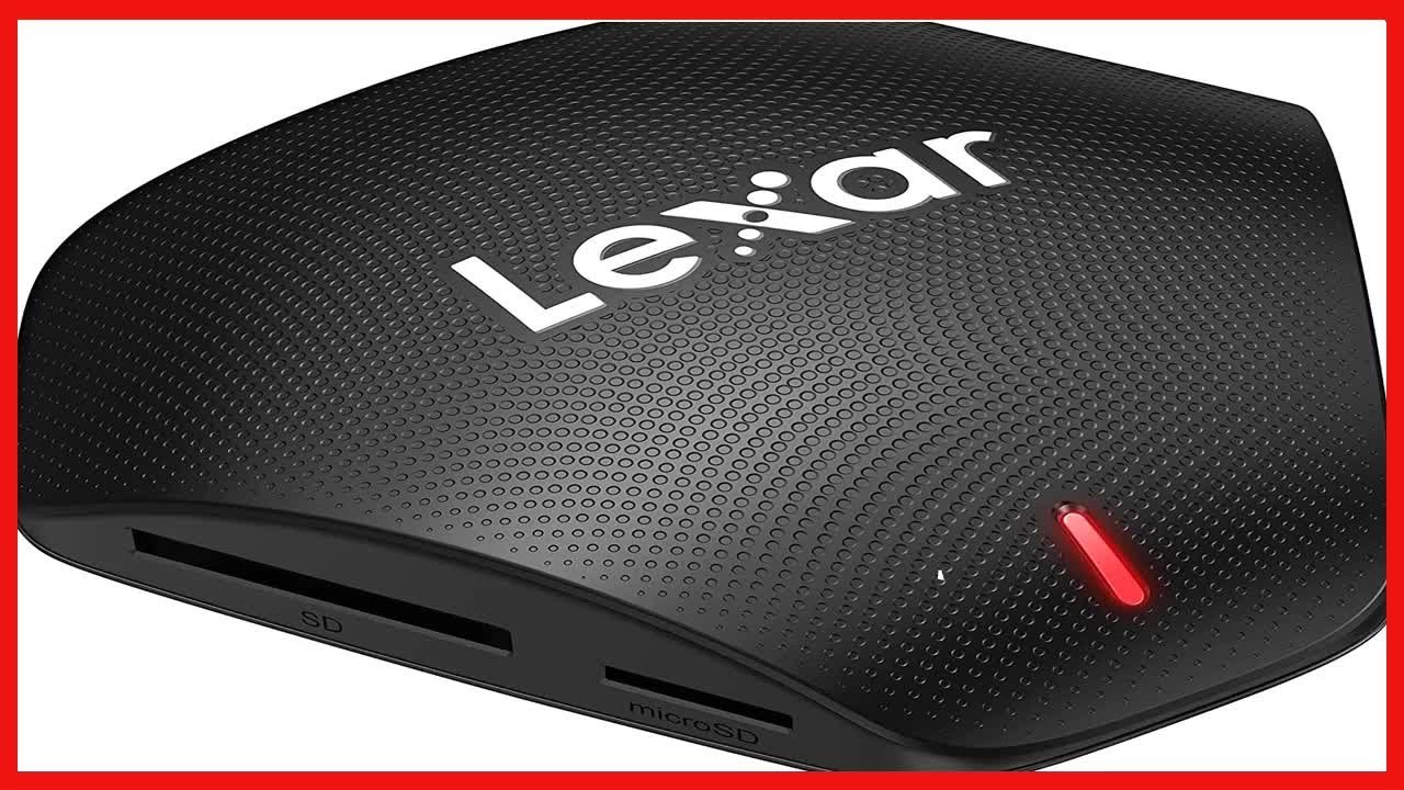 Lexar Professional Multi-Card 3-in-1 USB 3.1 Reader, Supports SD ...