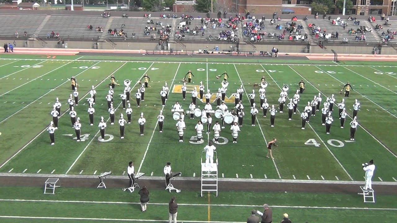Baldwin Wallace Marching Yellow Jackets Halftime 9/13/14 - YouTube