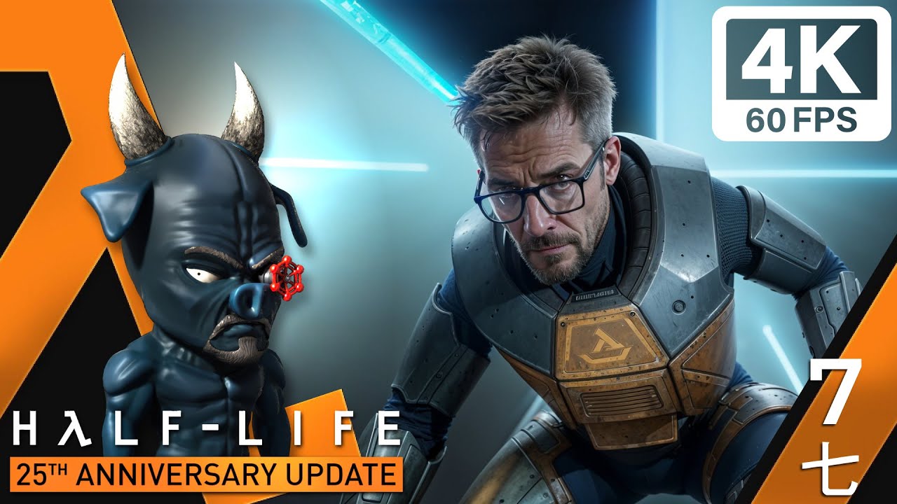 Half-Life 1 Remaster Français fr 4K 60fps let's Play EP7 | Gordon ...