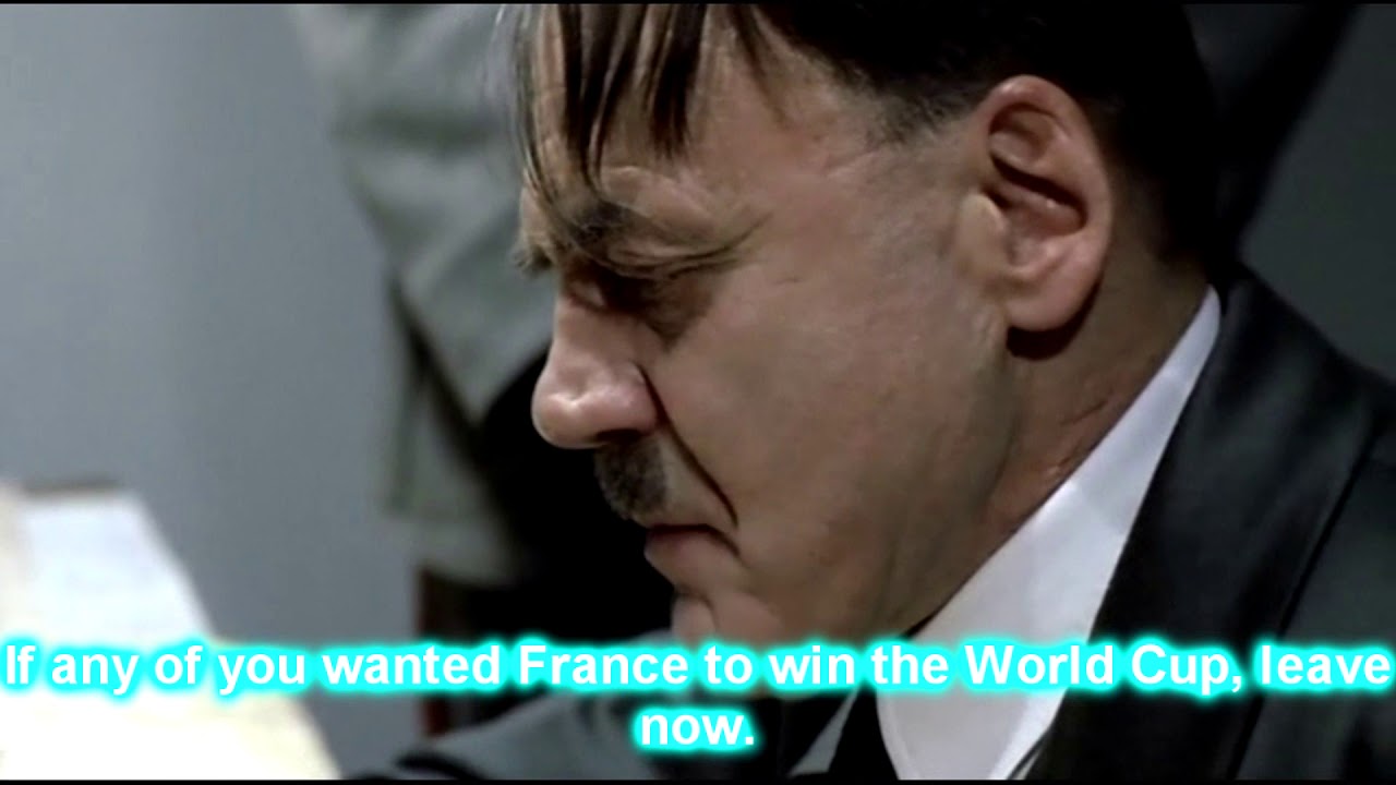 Hitler finds out France won the 2018 FIFA World Cup - YouTube