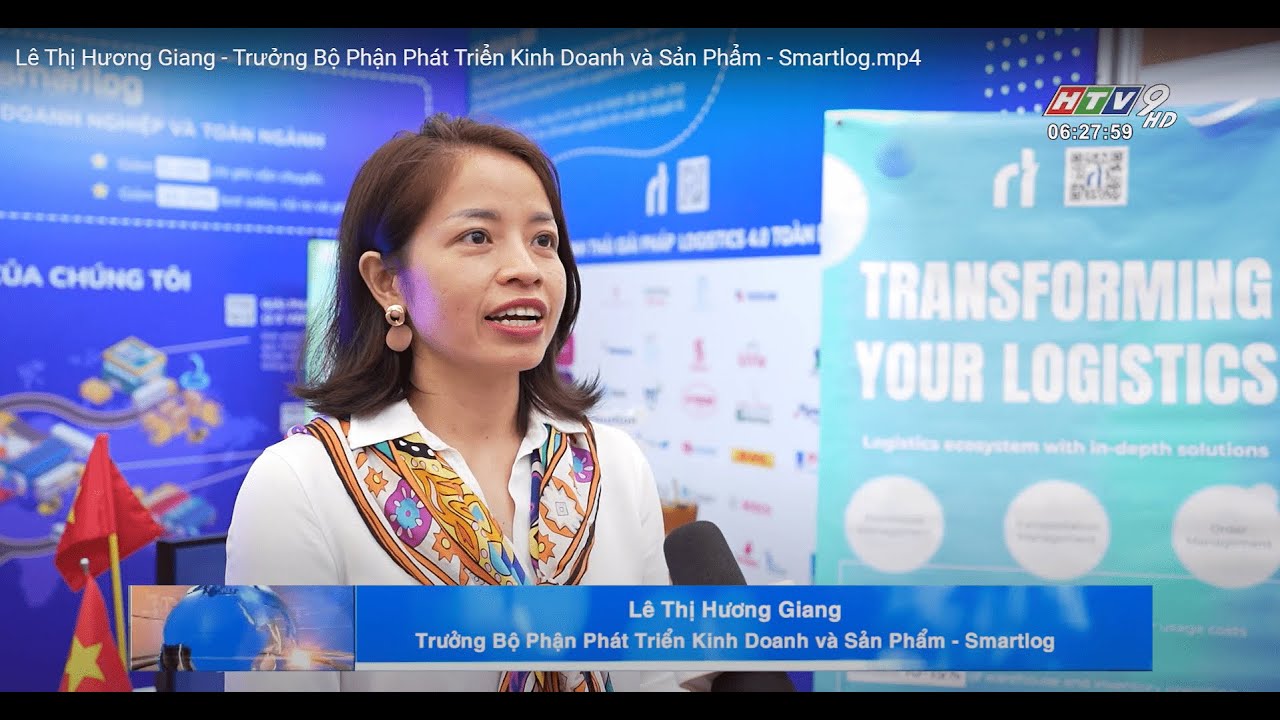 Tin Buổi Sáng HTV9 12/09/2024 | Smartlog tại Buổi khai mạc Triển lãm Smart Delivery Vietnam 2024 ...