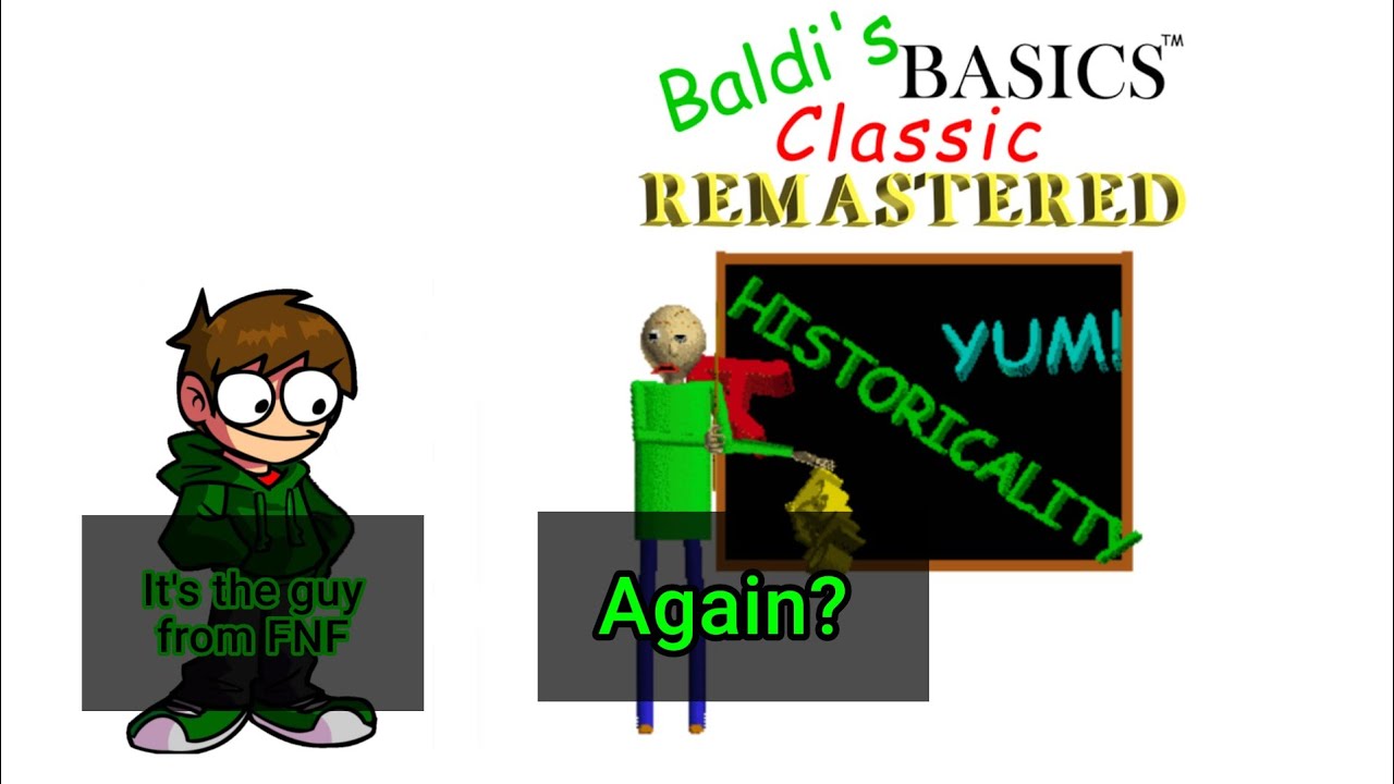 Baldi's basics Live - YouTube