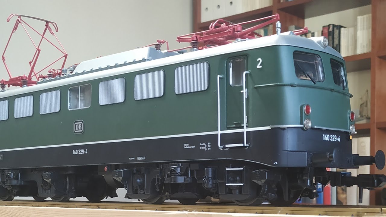 Spur 1 Märklin 55013 DB 140 329-4 mit Märklin/LGB 55029 mSD/3 ...