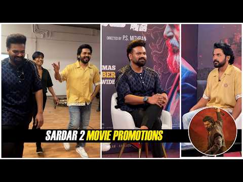 Manchu Manoj & Karthi Exclusive Interview for #sardar2 Movie #karthi #sjsuriya #manchumanoj #karthi
