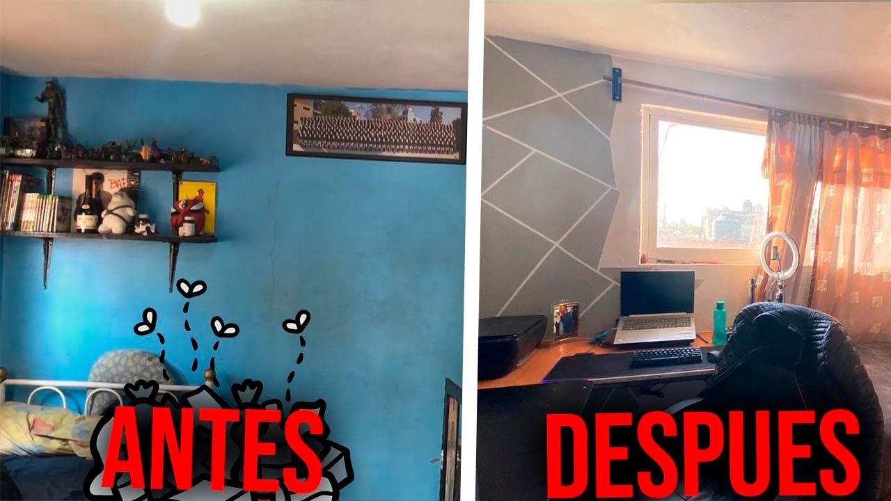 Como mejorar tu cuarto de una forma muy sencilla - YouTube