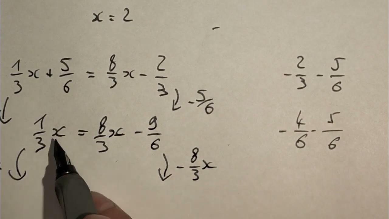 equation 1 - YouTube