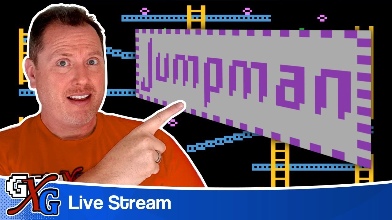 Jumpman, 1983 Epyx Classic for Atari 8-bit Home Computers - GenXGrownUp ...