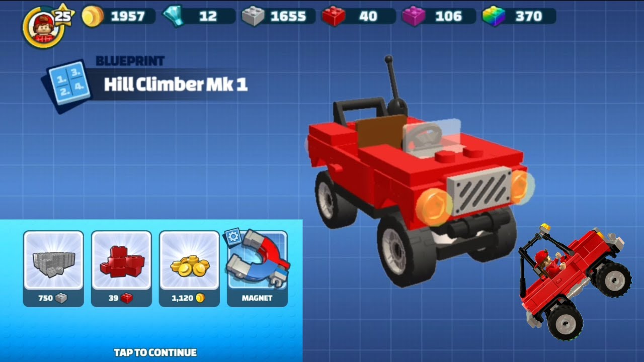Finally I build new mk mini and unlock the new attachment magnet 🧲 part ...