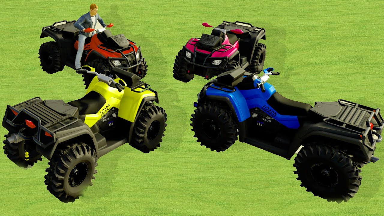 TRANSPORTING MINI MOTORBIKES ON TRUCK & SMALL TRACTORS WITH MOTORBIKES ...