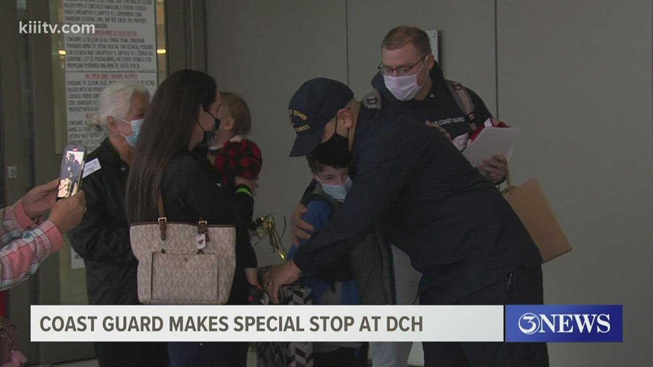 Coast Guard surprises special patient at Driscoll Children's Hospital ...