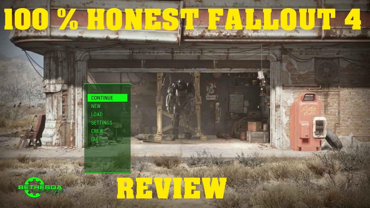 FALLOUT 4 100% Honest Review - YouTube