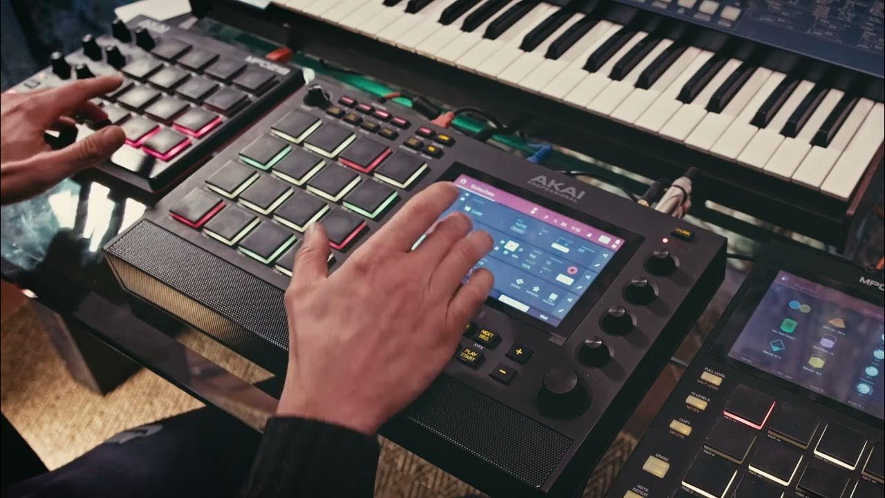 AKAI MPC LIVE 2 + MPC ONE + MPD218 Liveset Jam, Beat, Flexbeat, track mute and FlavourPro ...