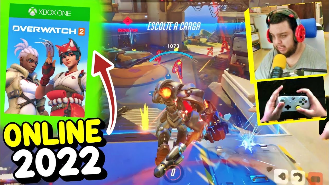 Jogando OVERWATCH 2 ONLINE no XBOX ONE S! (GamePlay Multiplayer Teste ...