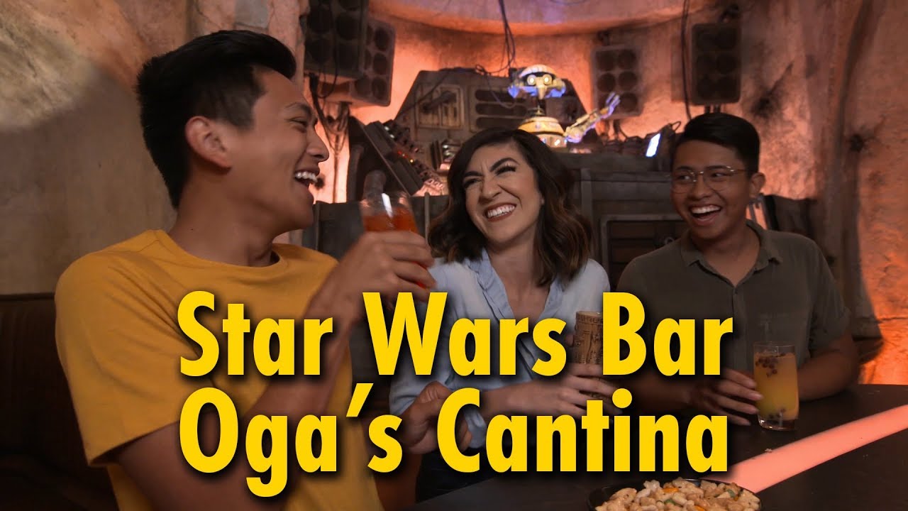 Drink at a Star Wars Bar in Oga's Cantina | Star Wars: Galaxy's Edge ...