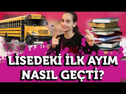 LİSEDEKİ İLK GÜNÜM - Lise Hayatı Nasıl? İnsanlar İkiyüzlü Mü?🤨