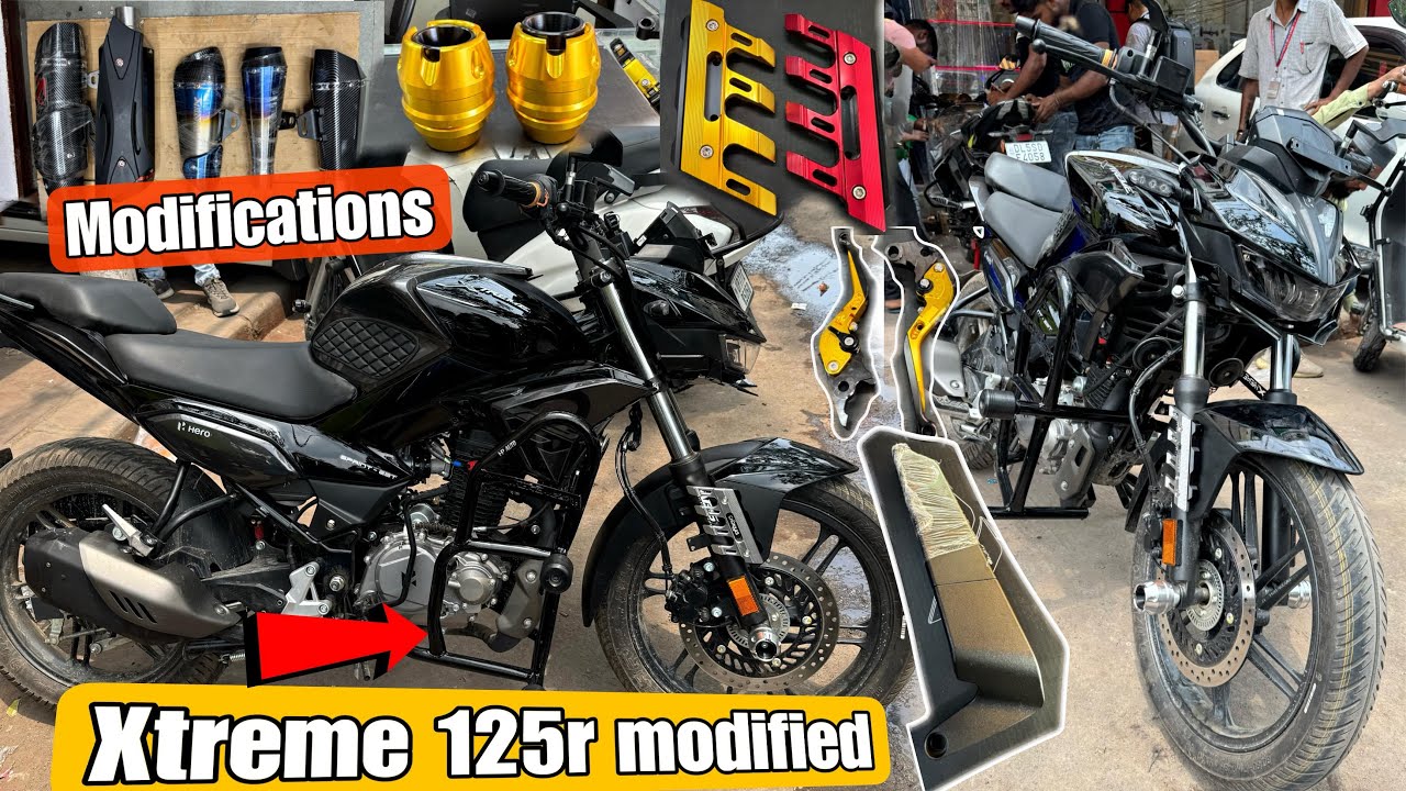 Hero Xtreme 125r modified || xtreme modified z900 | xtreme 125r Crash ...