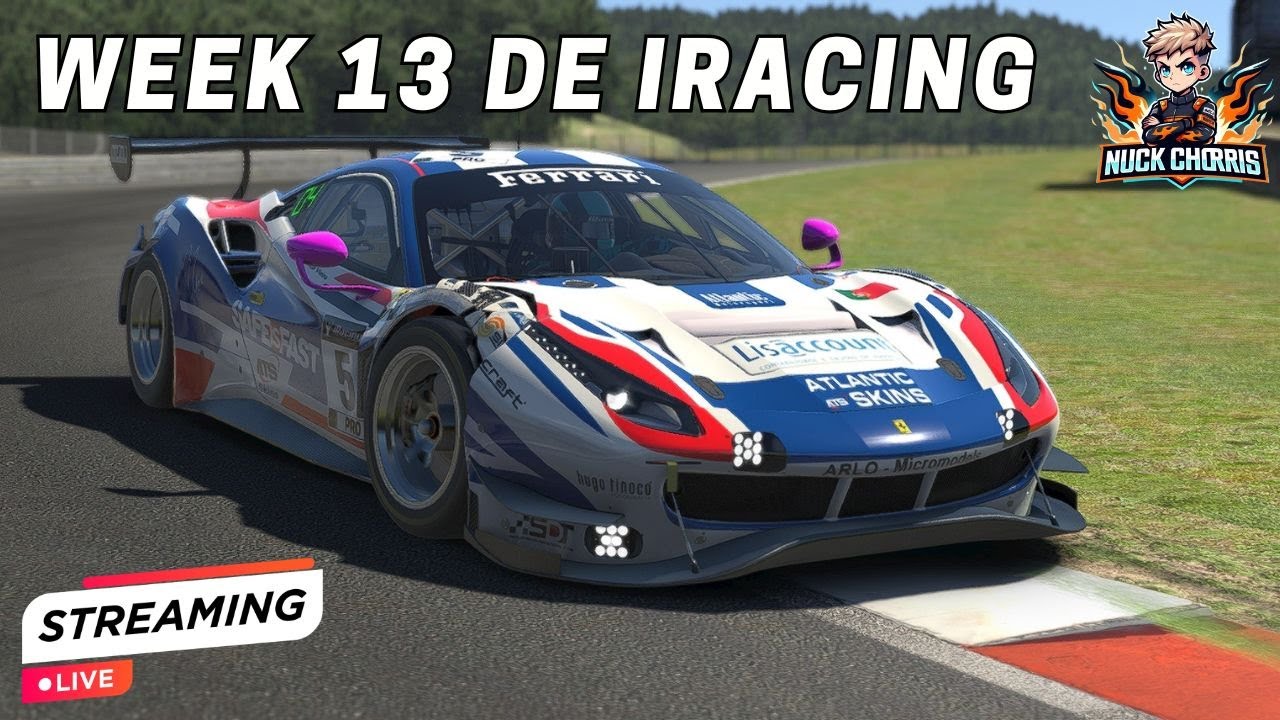 NUEVOS GT3 y carreras locas de WEEK 13 #iracing #simracing #iracingofficial #gt3 #week13 - YouTube