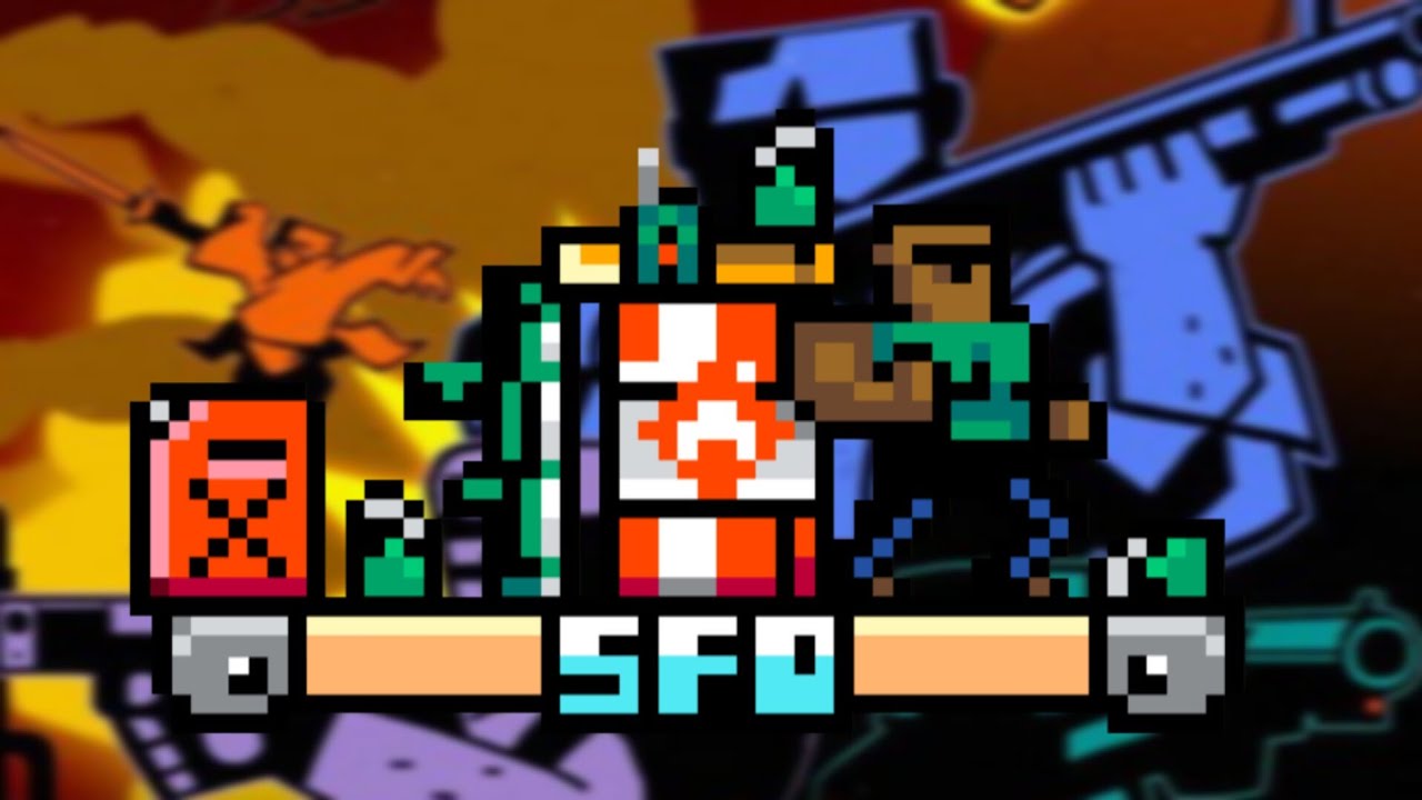 Superfighters Deluxe with different fighters - YouTube