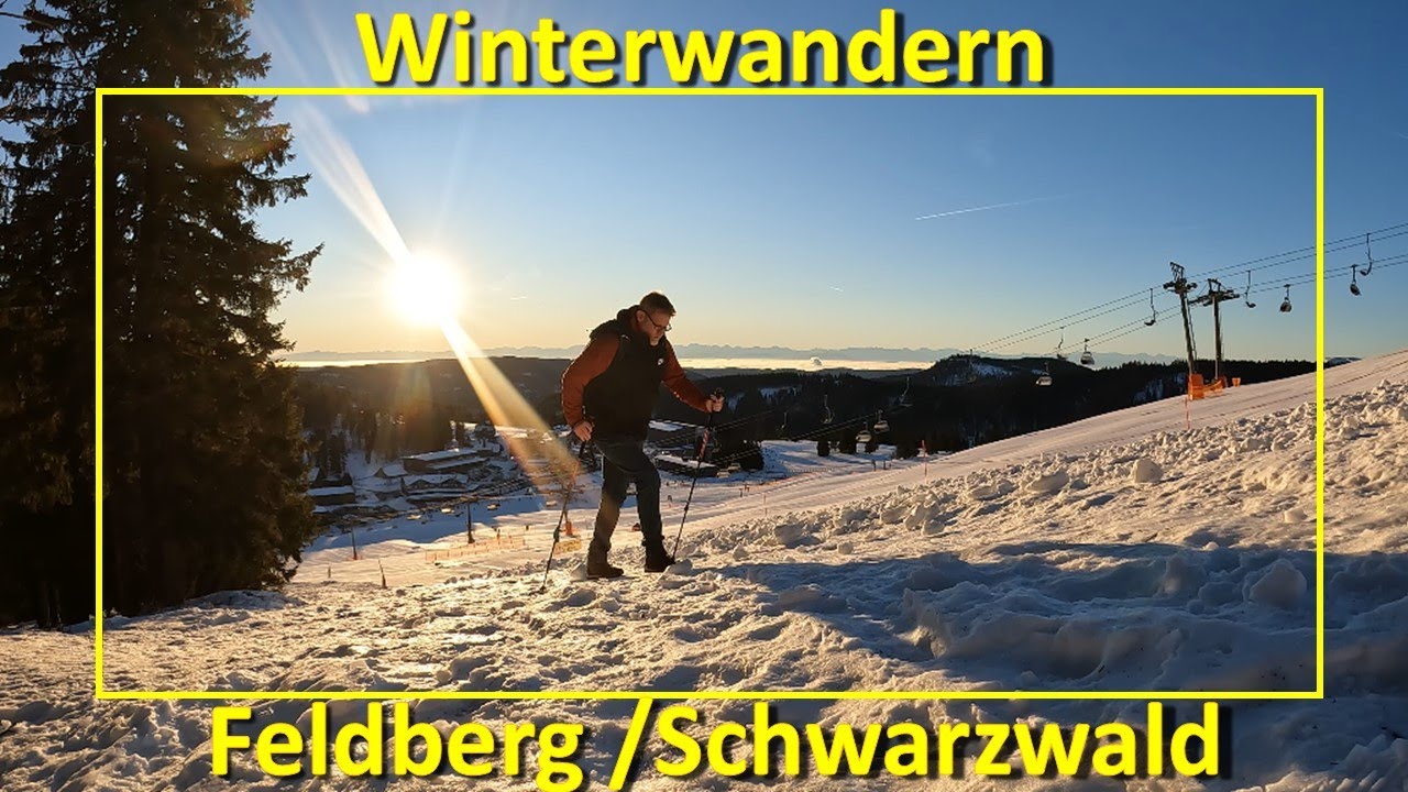 Feldberg (Schwarzwald) - Im Winter auf den höchsten Berg Baden ...