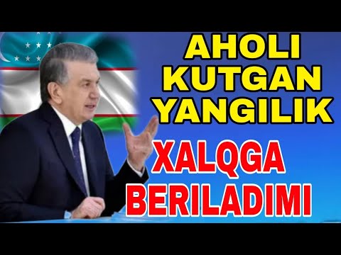 TEZKOR XABAR. AHOLI KUTGAN YANGILIK. BUGUNGI YANGILIKLAR 2024 - YouTube