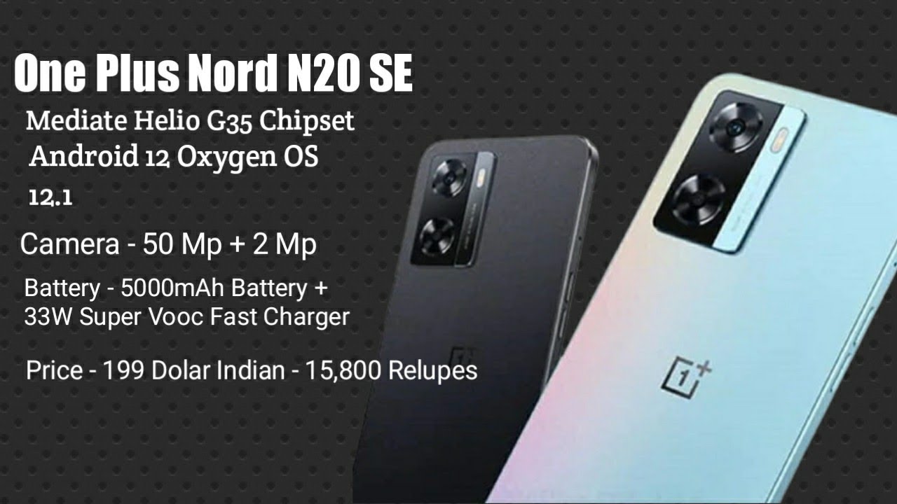 One Plus North N20 Se Launch India l One Plus North N20 Se आने बाला है ...