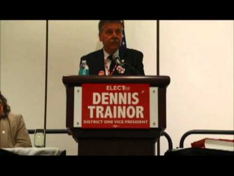 Dennis Trainor Convention Speech - YouTube