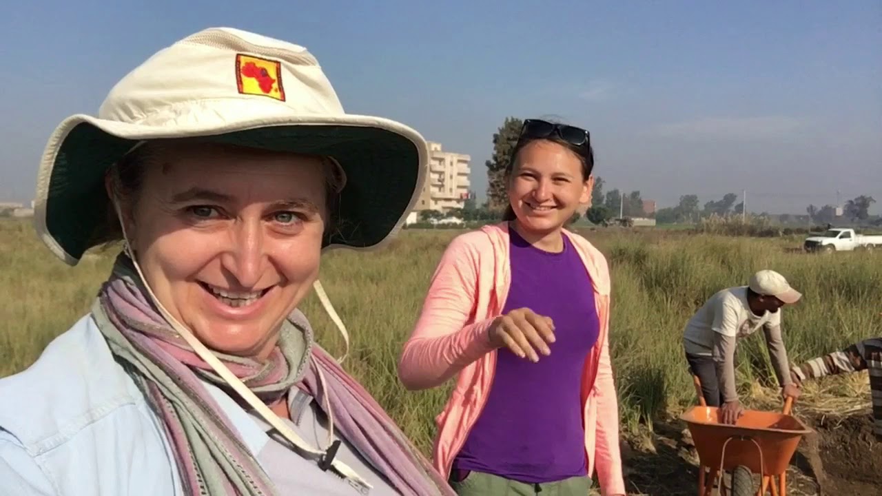 Digging at Tell Timai - YouTube