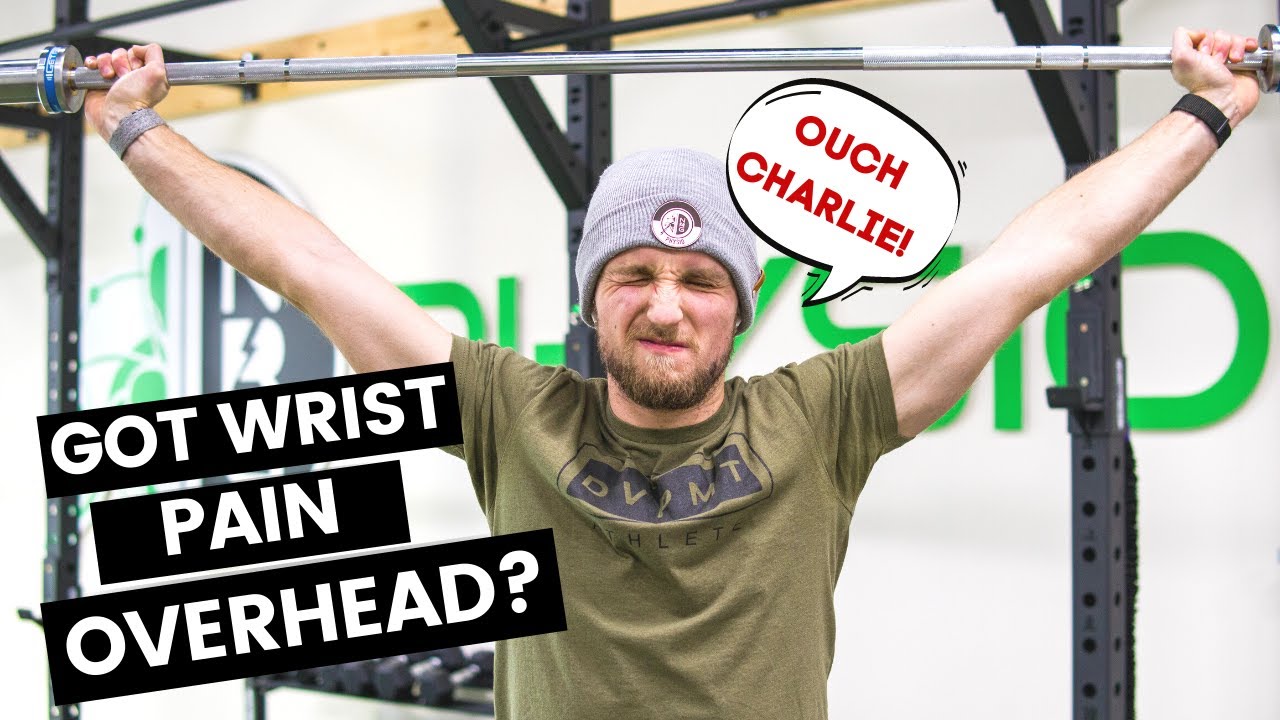 You Have Wrist Pain with Overhead Squats?? TRY THIS! - YouTube