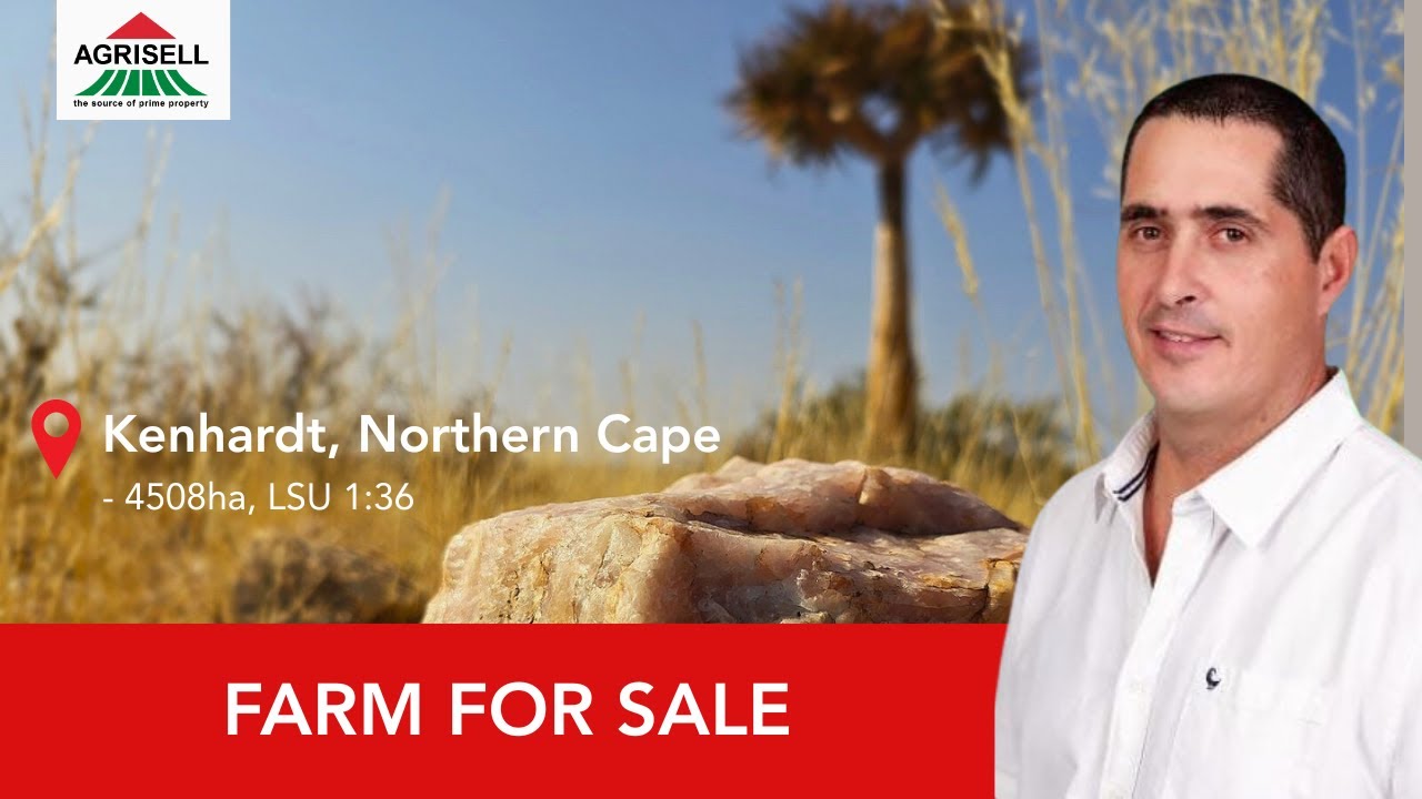 Livestock farm for sale near Kenhardt, South Africa - YouTube