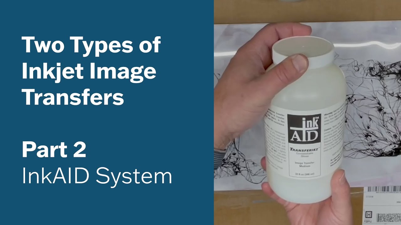 How I Create Inkjet Image Transfers - Part 2 | InkAid Process - YouTube