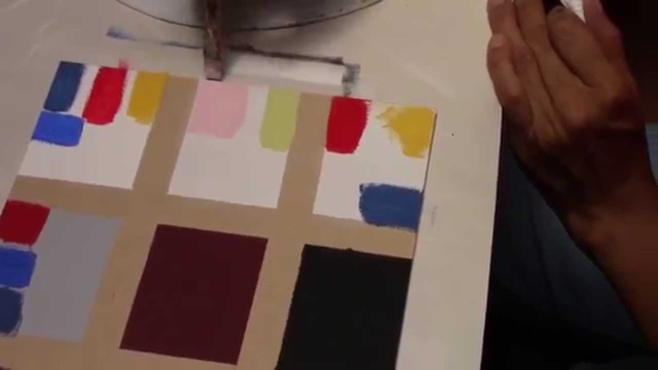 Bases de Acrílico para Colores Determinados - Tips del Taller - YouTube