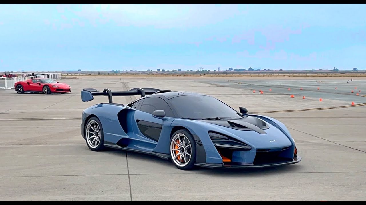 Supercars Runway Drag Racing Acceleration Sound At Airshow! - YouTube
