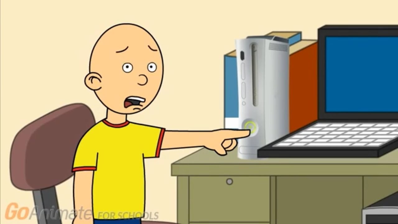 Caillou Turn off the Damn Xbox!(Isaac Anderson Animation's Re-Upload ...